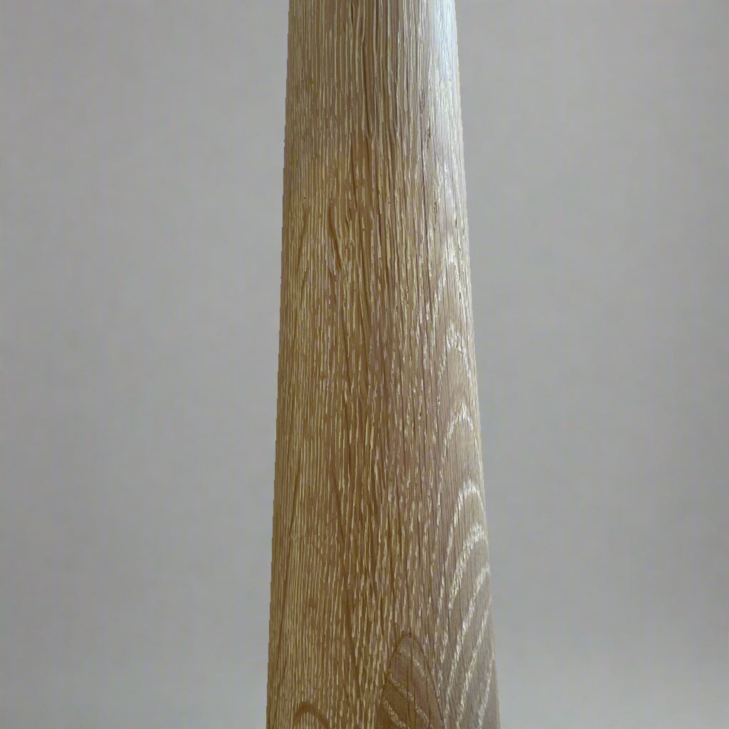 Tapered English Oak Lamp Base – Royal Oak Furniture Company